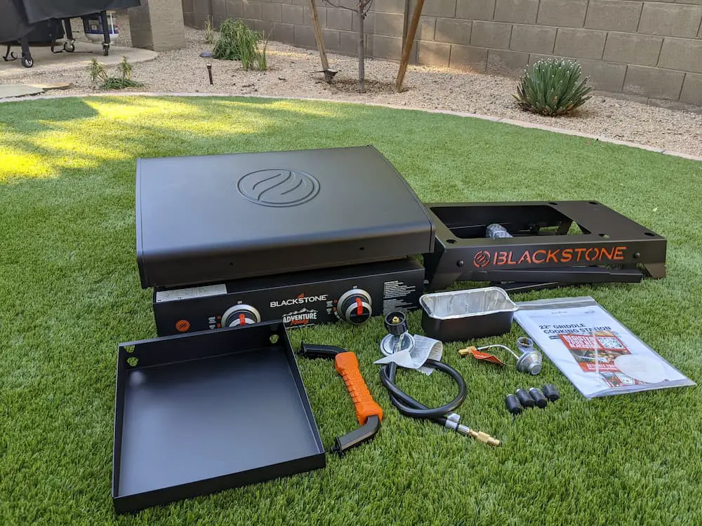 Hands on Review of the Blackstone Adventure Ready 22 Griddle